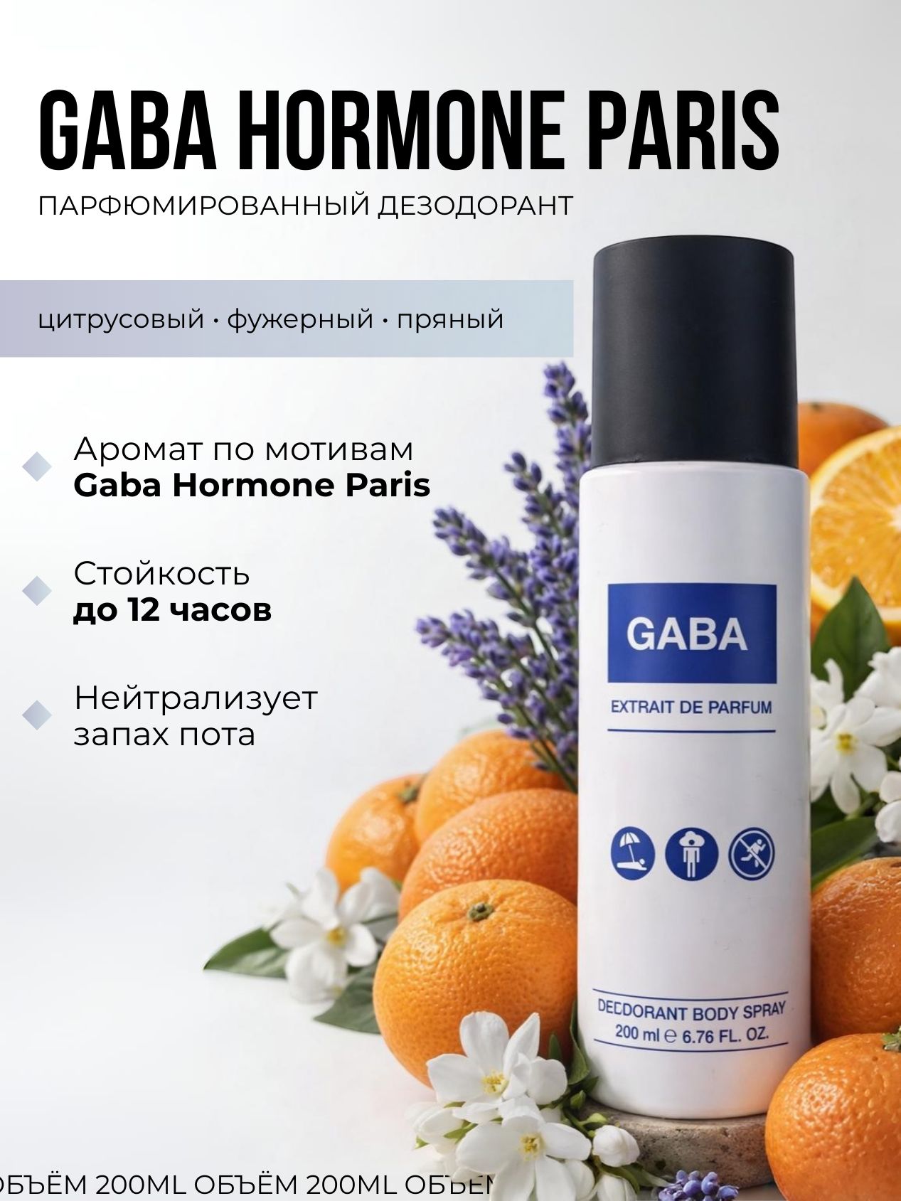 Дезодорант унисекс парфюмированный