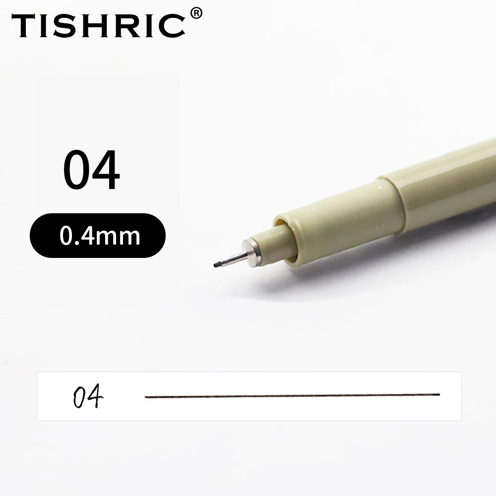 Маркеры TISHRIC для рисования Бежевый, 0.4mm