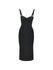 Платье DOLCE & GABBANA Satin dress, размер 44, black