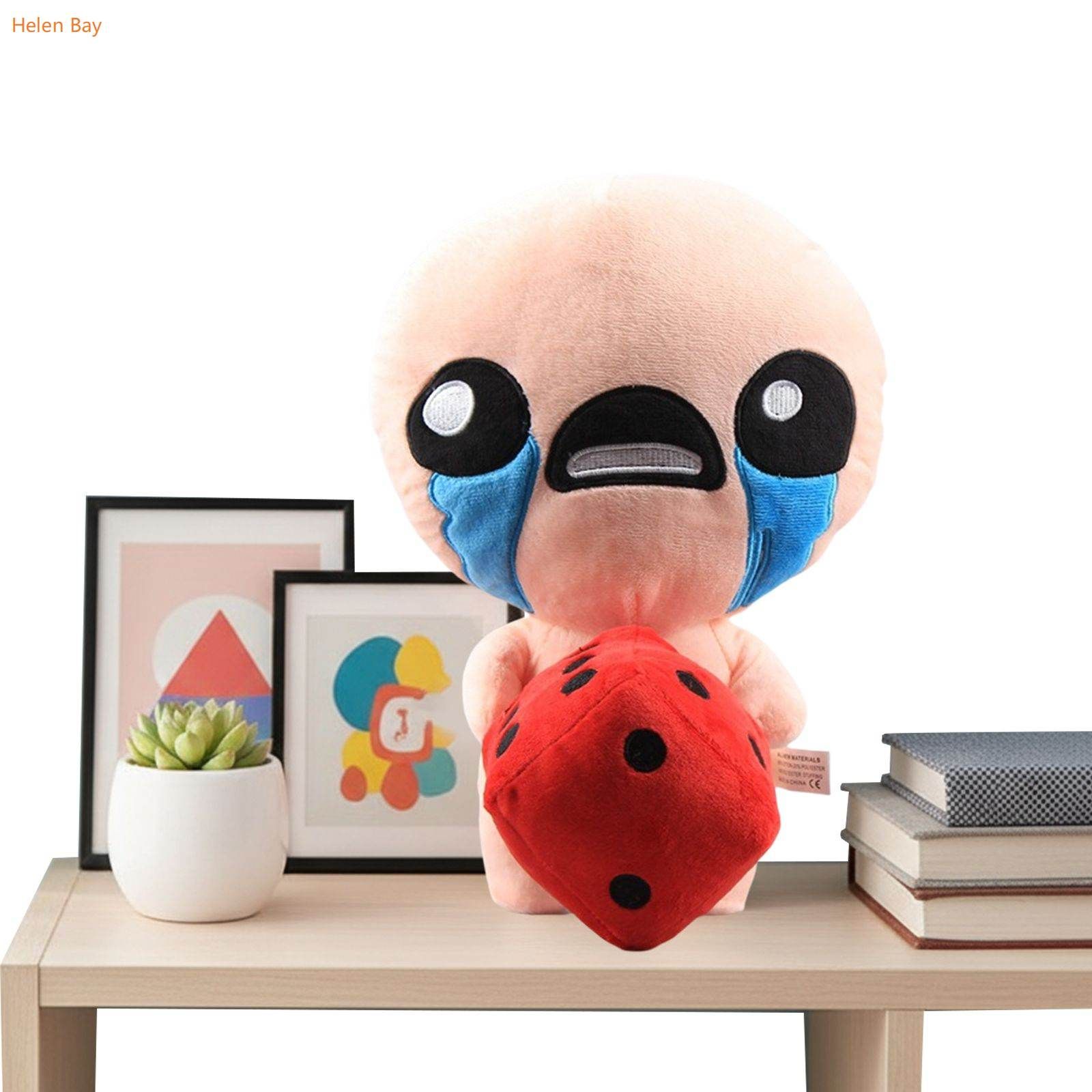 Плюшевая игрушка Binding of Isaac мягкая наполненная фигурка для объятий и декора