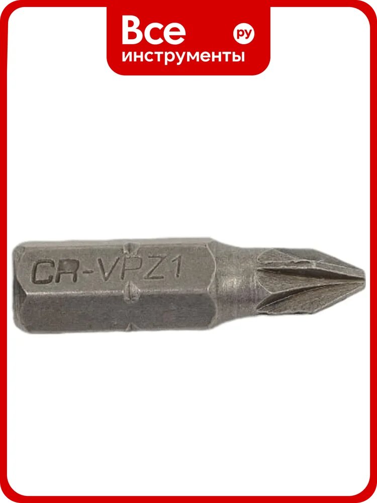Бита крестовая (10 шт; РН2x25 мм; CrV; хвостовик 1/4") CNIC 56669