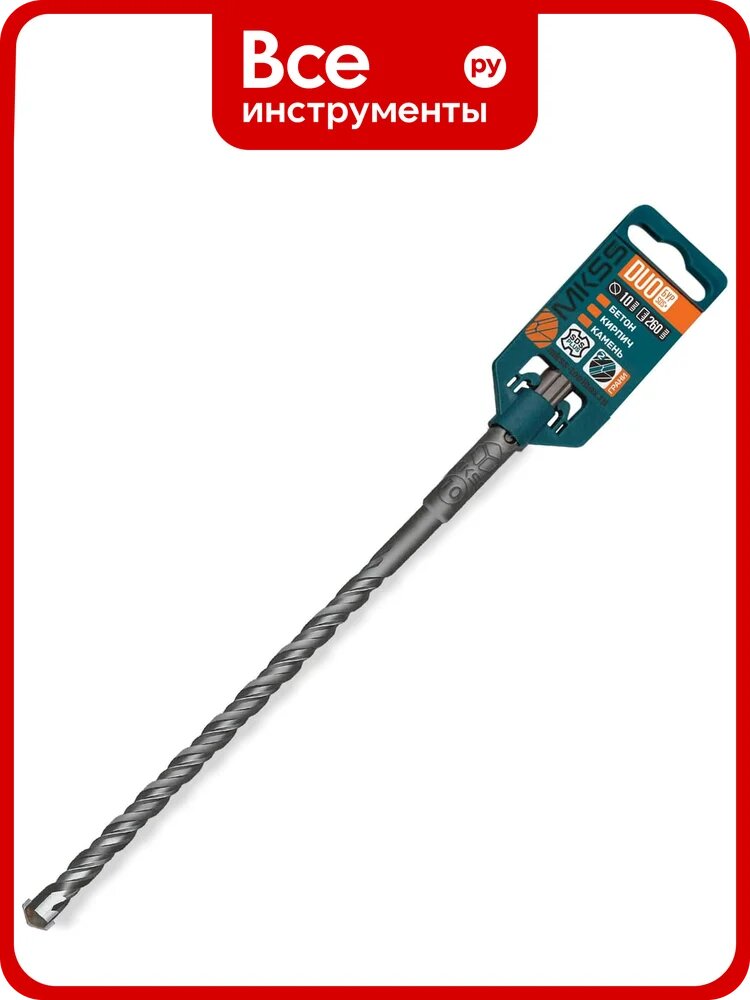 Бур по бетону Duo MKSS Toolbox DS1026 10x260мм (SDS-plus) MKSS DS10260