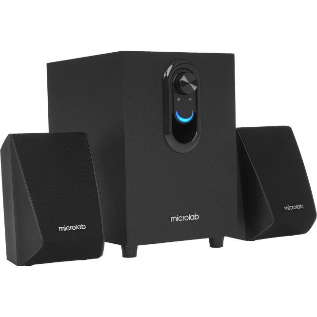 Microlab COOUL118BT Microlab 6974229063020 Акустическая система/ Колонки (2.1; 3 Вт x 2 + 5 Вт, Вход:3,5 мм линейный,