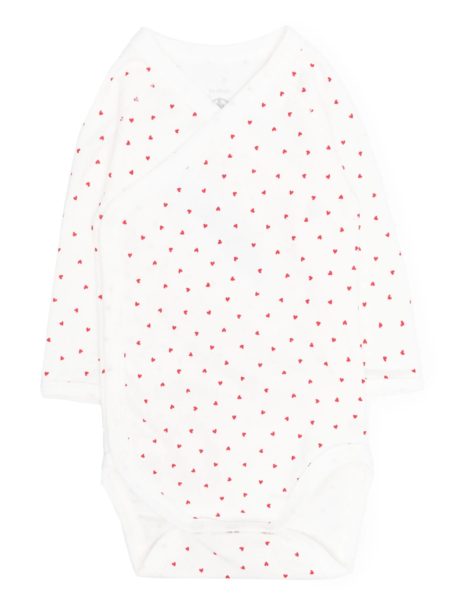 Боди Petit Bateau, размер 3 mths, белый — фото 1