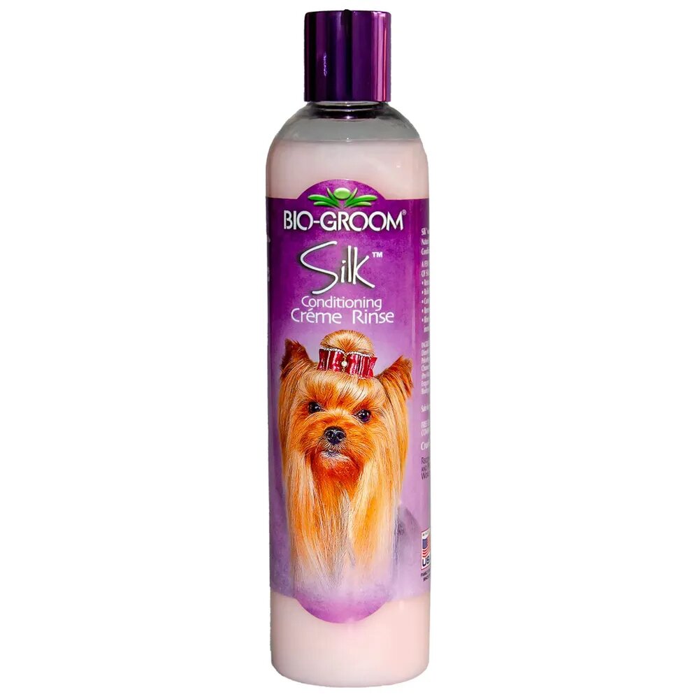 Bio-Groom Silk Condition кондиционер-ополаскиватель для блеска и гладкости шерсти 355 мл