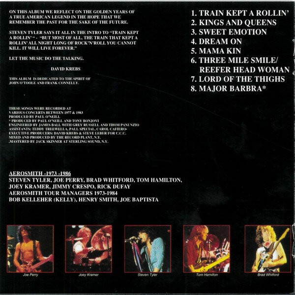 Музыка CD Aerosmith - Classics Live Complete — фото 1