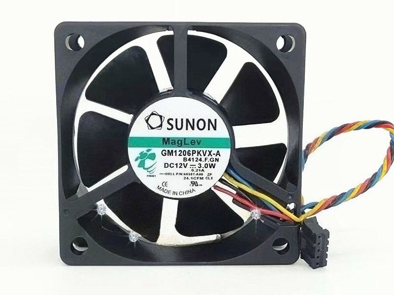 SUNON GM1206PKVX-A B4124. F. GN 6 см 12V 3.0W Вентилятор -