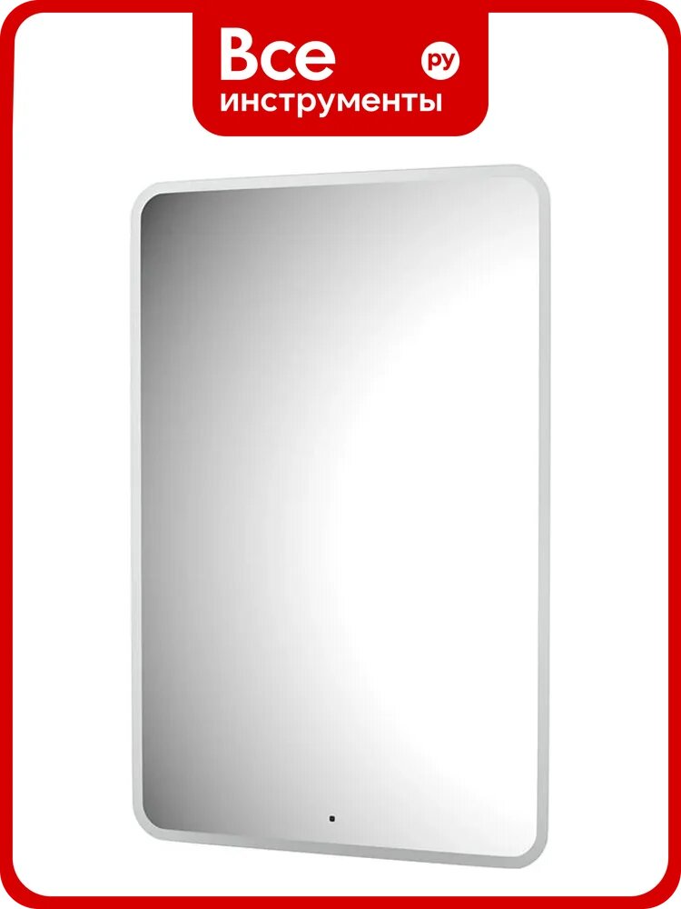 Зеркало с матированием и LED-подсветкой DEFESTO 38W (80x120 cm) (ИК - выключатель) (Теплый белый свет) DF 3820R