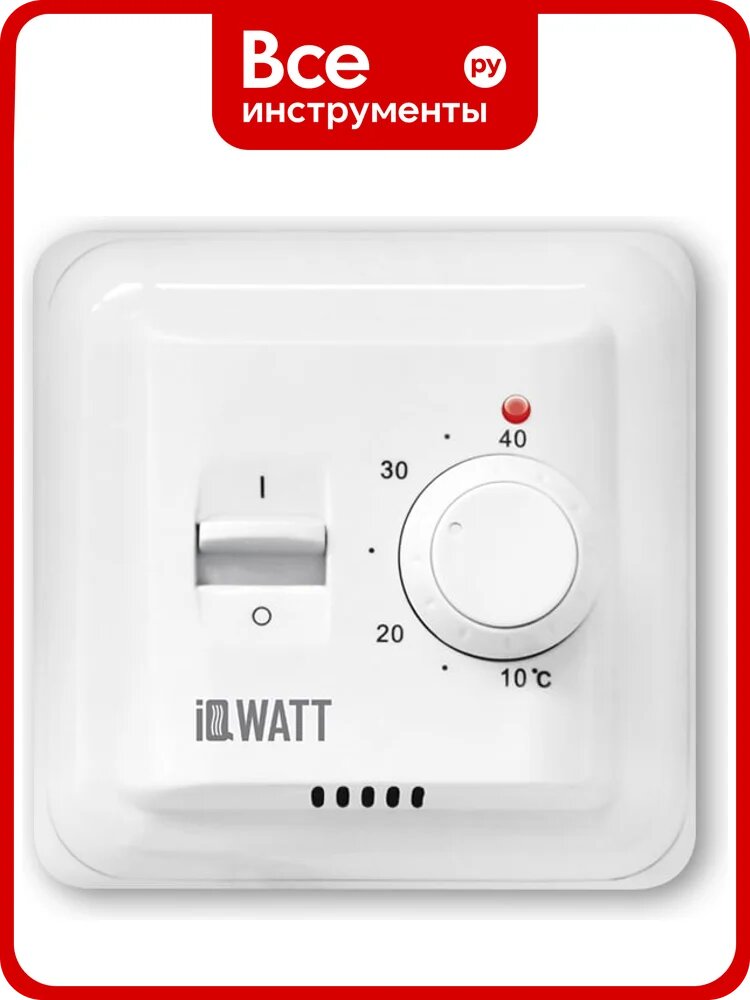Терморегулятор IQWATT IQ Thermostat M белый 039486