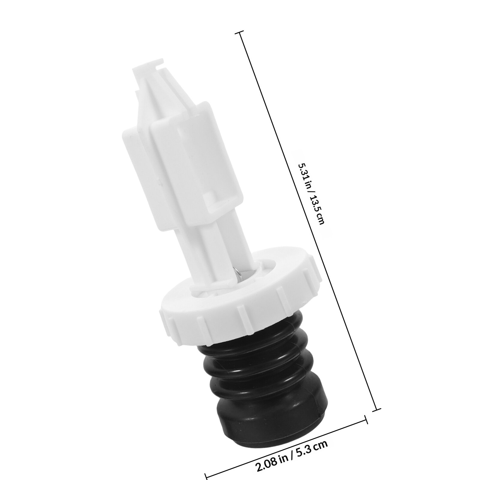Кран Для Сливного Шланга С Автоматическим Односторонним Вентилем 13.50X5.30X5.30Cm
