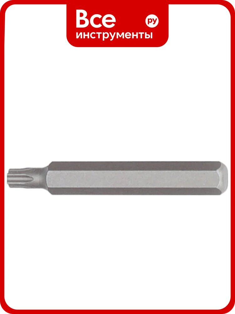Бита TORX (Т27; 75 мм; хв-к 10 мм) HANS 043-7T27