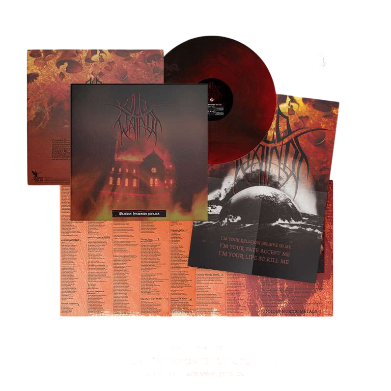 Виниловая пластинка Old Wainds - Religion Of Spiritual Violence - Религия духовного насилия LP Galaxy Red Black