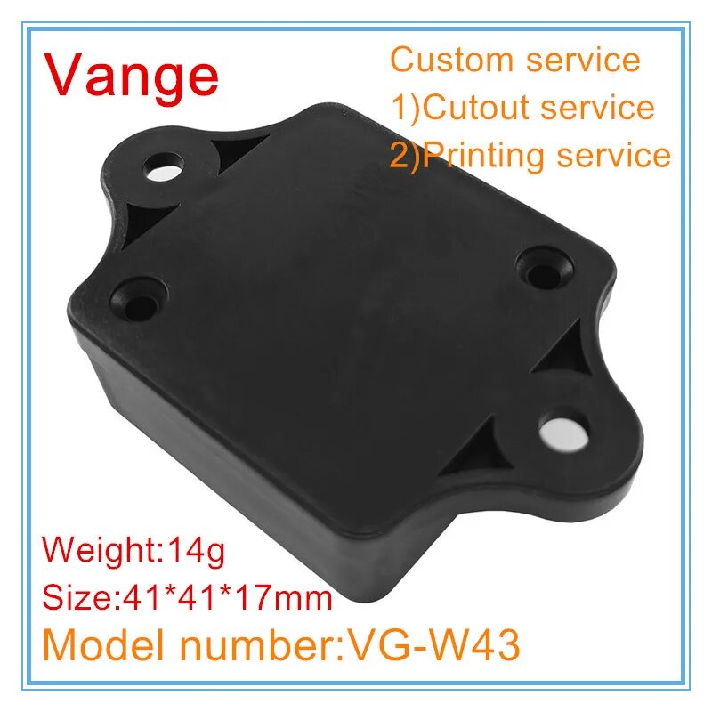Коробка для проекта Vange enclosure 41*41*17 мм black