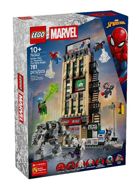 Конструктор LEGO Marvel Боевая броня Человека-паука, возраст от 10+, 76342