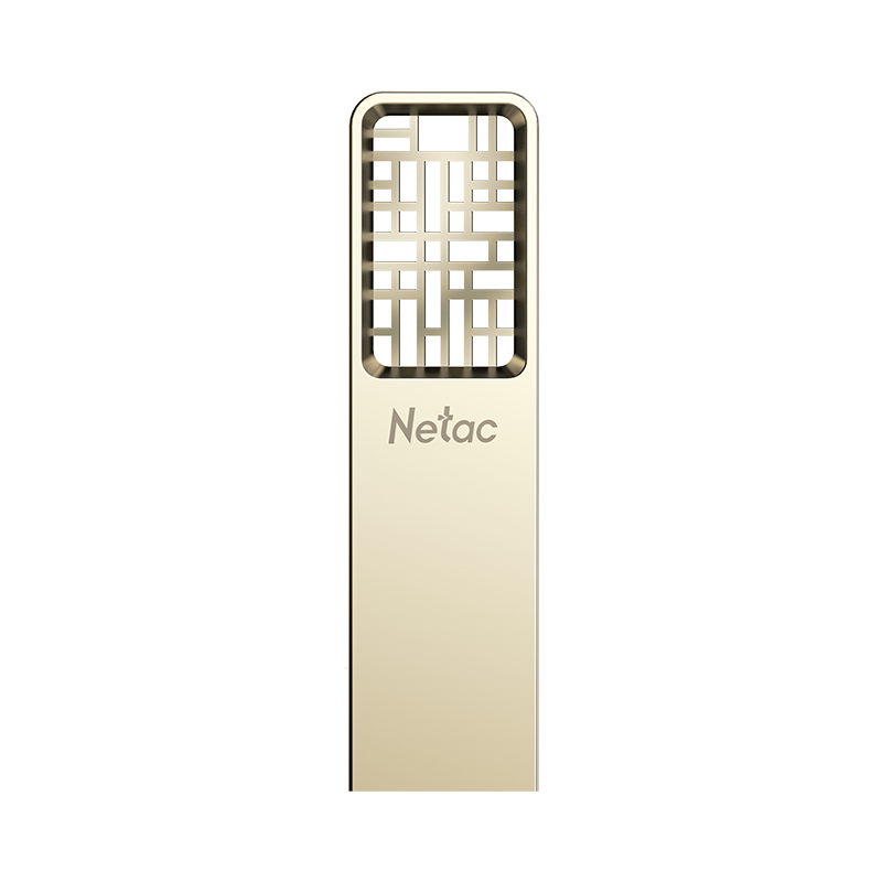 Netac 128GB USB3.2 Gen1 металлический мини-флеш-накопитель высокоскоростной передачи данных черно-никелевое покрытие
