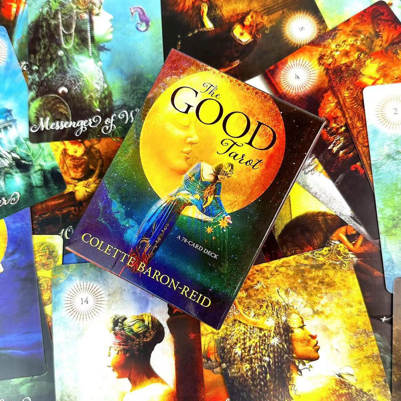 Карты Таро The Good Tarot, 78 штук, классическая колода для гадания и медитации