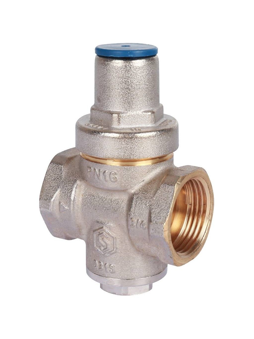 Редуктор давления Stout 3/4" без подключения манометра PN16 SVS-1009
