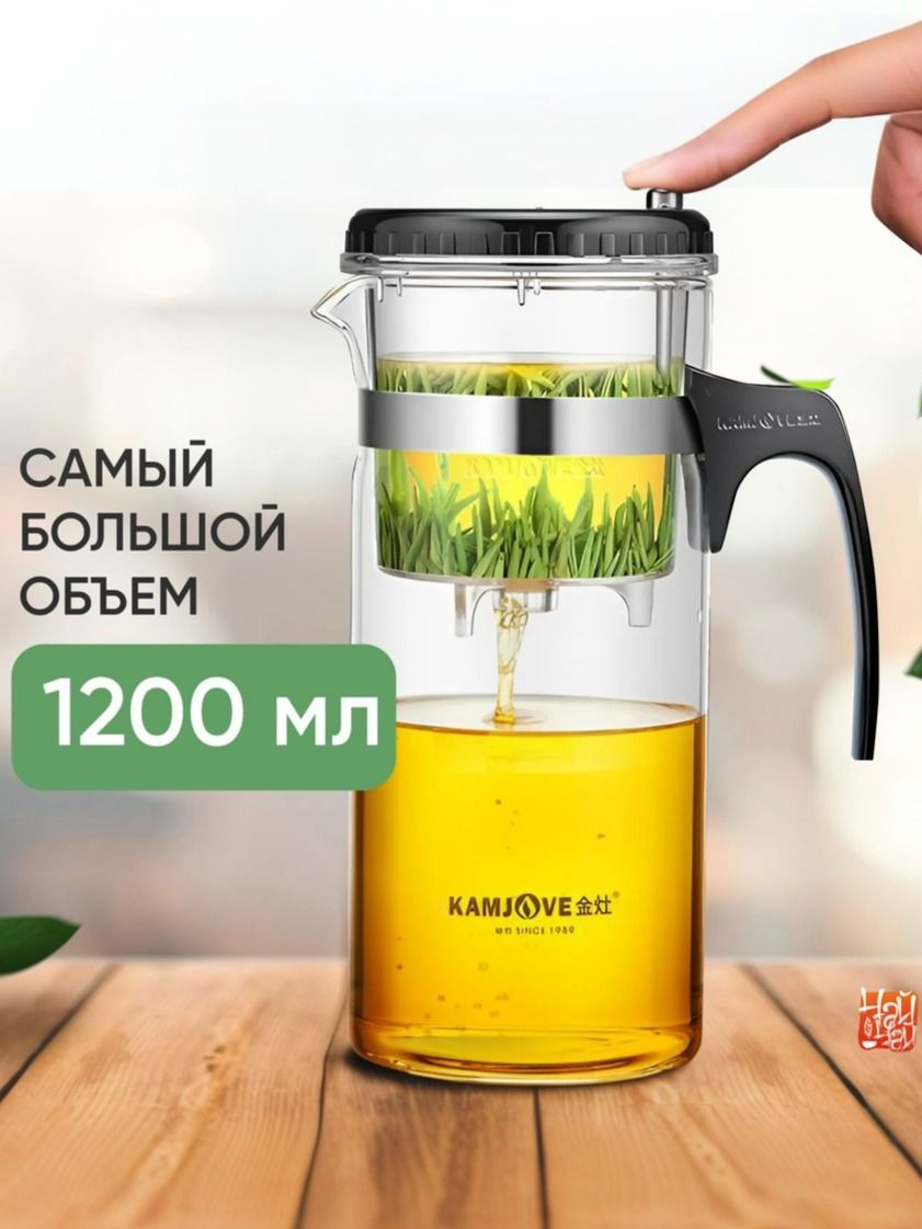 Kamjove Чайник заварочный "изипот", 1200 мл