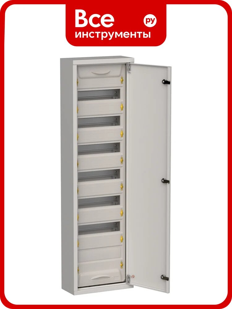 Корпус металлический IEK TITAN 5 ЩРн-84 (1x84) 1085x310x140 IP31 серый TI5-50-N-084-31-7035