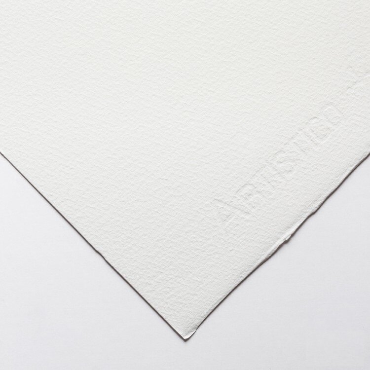 "Fabriano" Бумага для акварели "Artistico Extra White" 100 % хлопок 300 г/м2 A1- 56 х 76 см 10 шт. - Grain Fin 19010079 среднезернистая