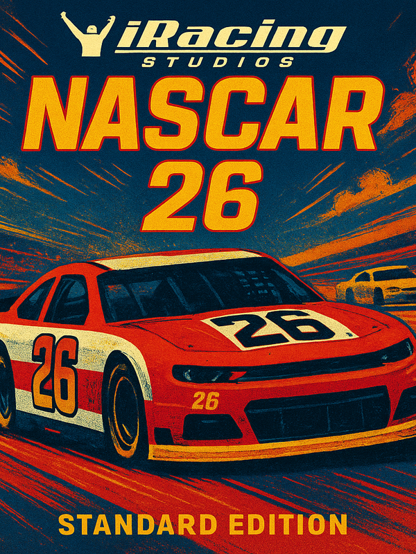Steam iRacing Studios NASCAR 26 Standard Edition игра в электронном формате | для аккаунтов Беларусь | игра в подарок (Steam Gift)