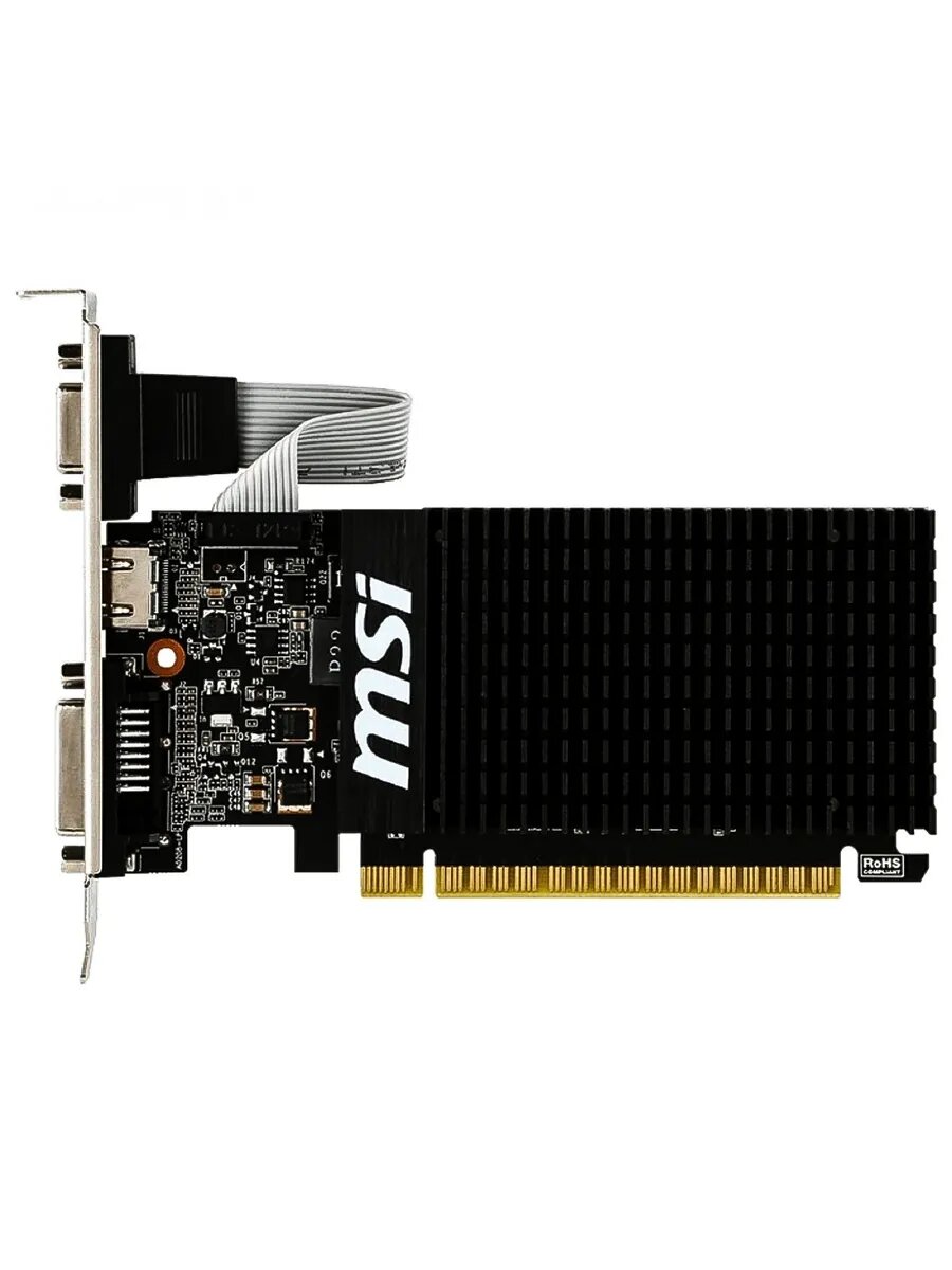 Видеокарта MSI NVidia GeForce GT 710 2GD3H LP