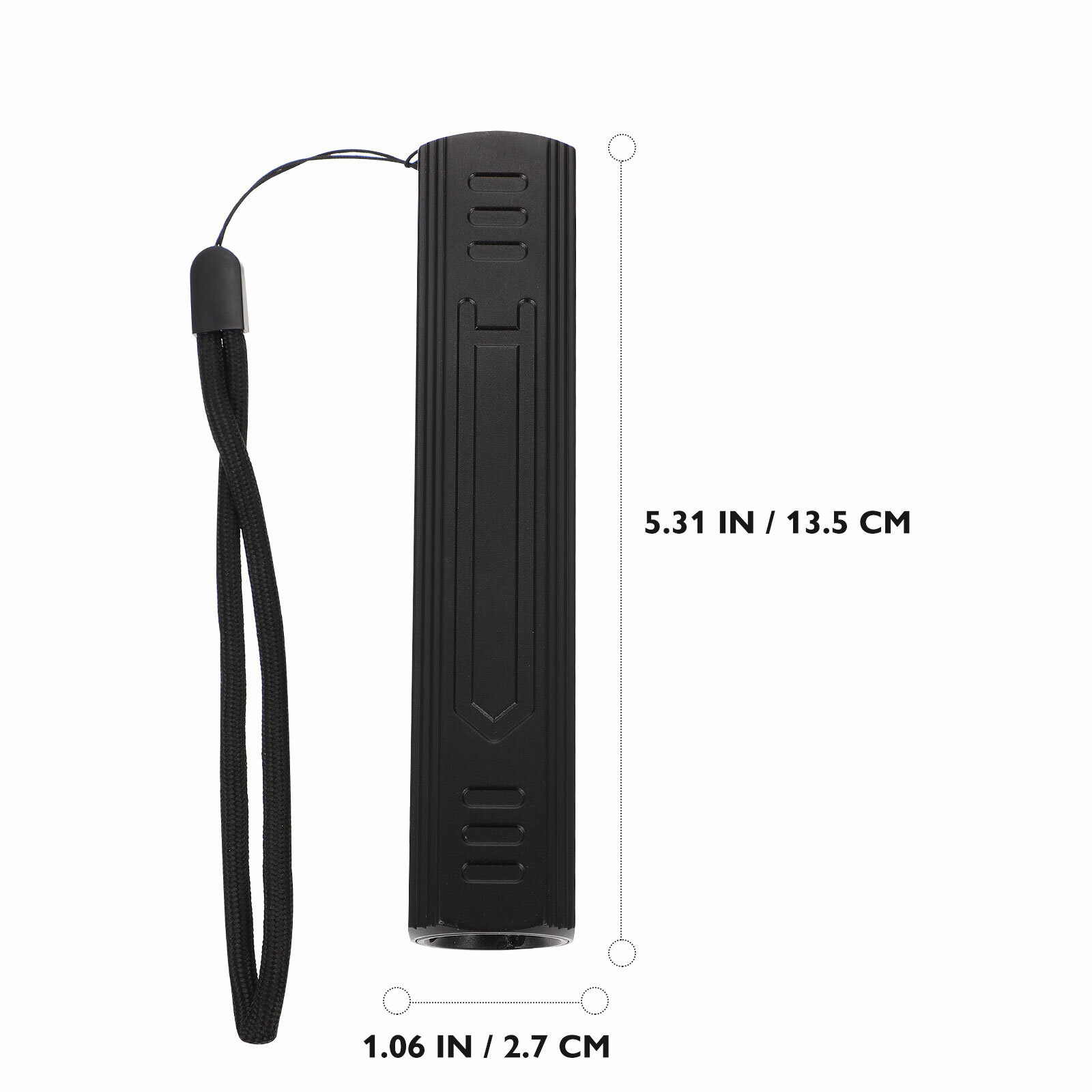UV Фонарь С Черным Светом Из Алюминиевого Сплава Водонепроницаемый USB Зарядка 13 5X2 7CM