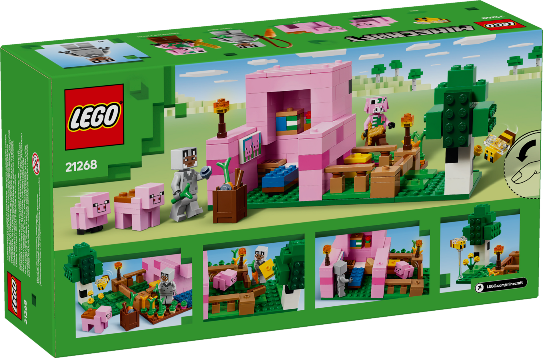 Lego Конструктор Minecraft. Разбойники в пустыне, 105 деталей. Лего