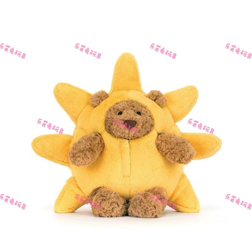 Коллекция плюшевых игрушек Jellycat Медведь Барселона Дракон Матча Успокаивающая Кукла Подарок На День Рождения