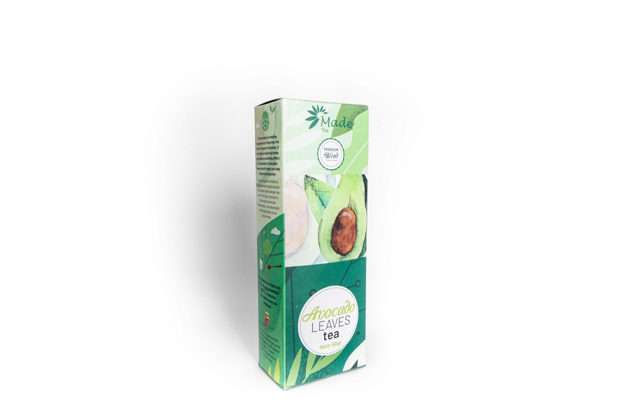 Чай Травяной Листья Авокадо Made Avocado Tea 50гр