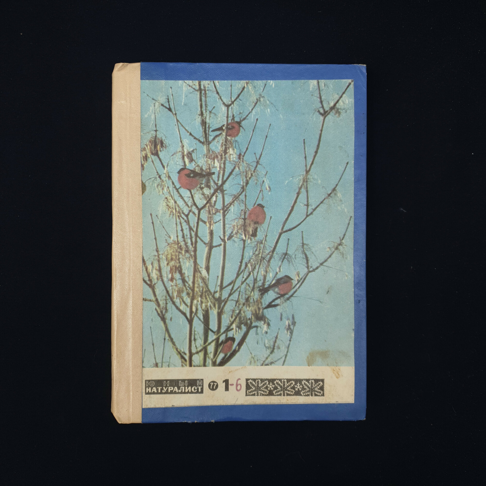 Юный натуралист за 1977 год. Книга СССР, подшивка детского познавательного журнала о природе