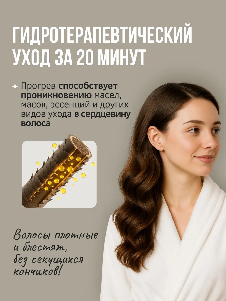 Термошапка для волос — фото 1