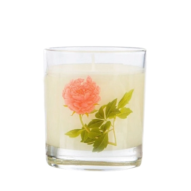 Wax Lyrical Peony свеча для помещений 190 гр - Свеча Вокс Лирикал Пион с нотами пиона