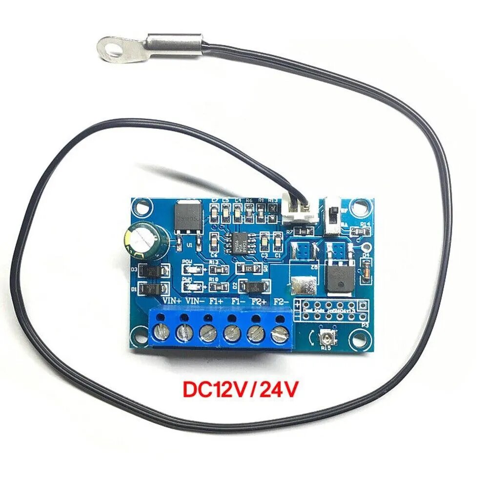 DC12V 24V Автоматический для PWM PC CPU Регулятор Температуры Вентилятора Регулятор Скорости 2-полосный 4A