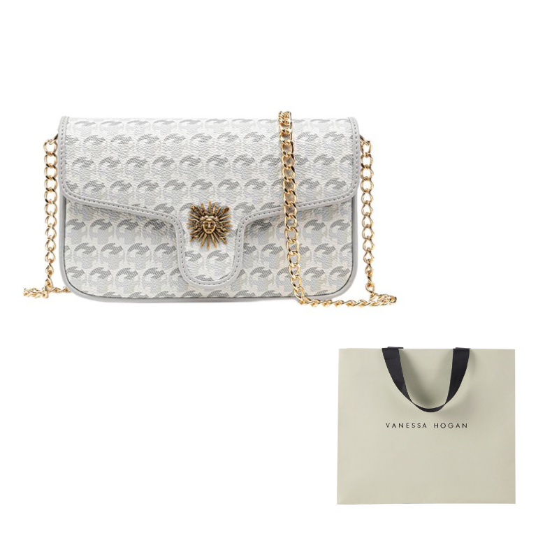 Сумка тоут VANESSA HOGAN PVC Feather Bag