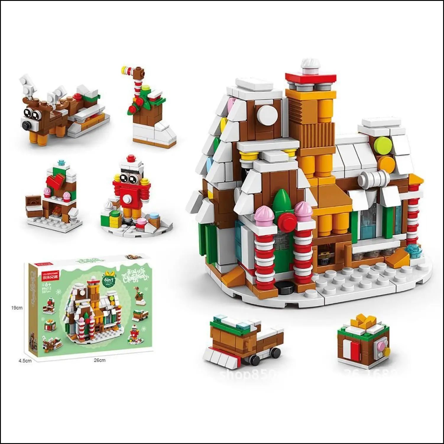 Рождественские игрушки-конструкторы, игрушки-конструкторы для мальчиков