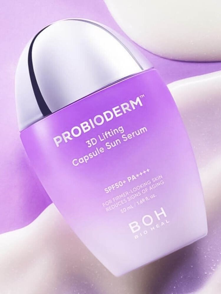Солнцезащитная лифтинг-сыворотка BIOHEAL BOH Probioderm 3D Lifting Capsule Sun Serum SPF50+ PA++++