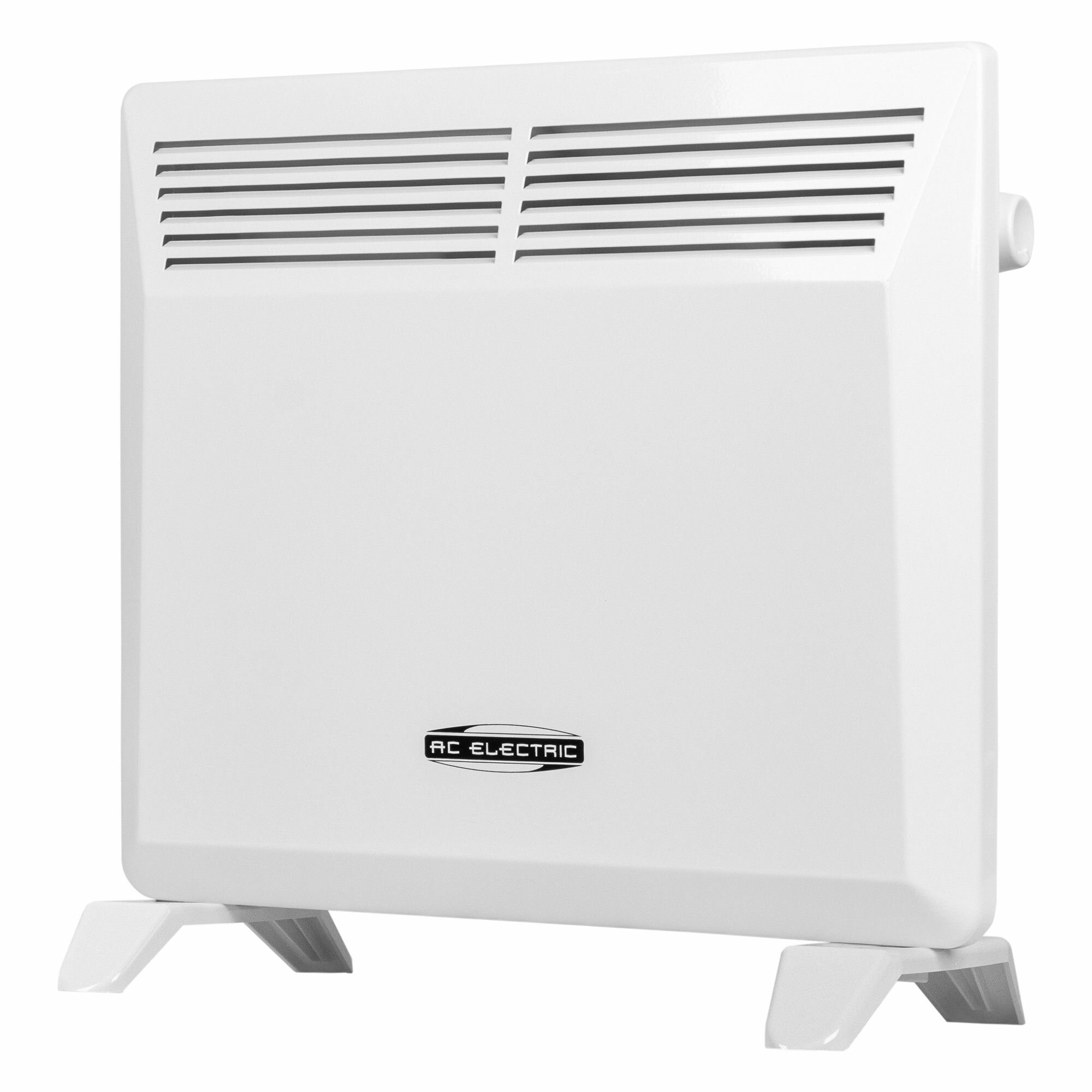 Конвектор электрический AC ELECTRIC ACE/CMI-1000G, белый, 1000 Вт, механическое управление, для помещения до 15 кв. м.