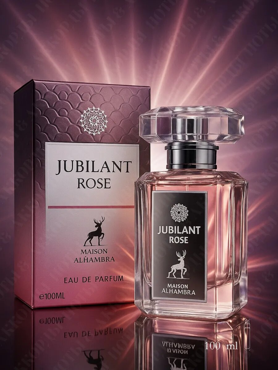 JUBILANT ROSE парфюмерная вода 100 мл
