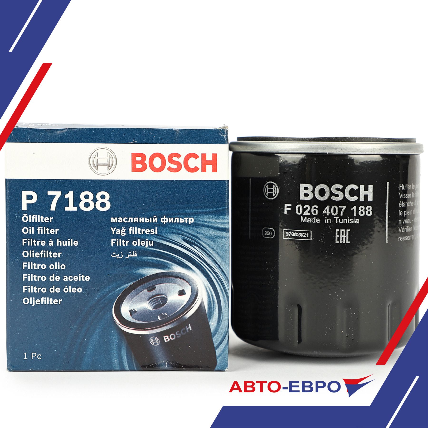 Масляный Фильтр P7188 (BOSCH F 026 407 188)
