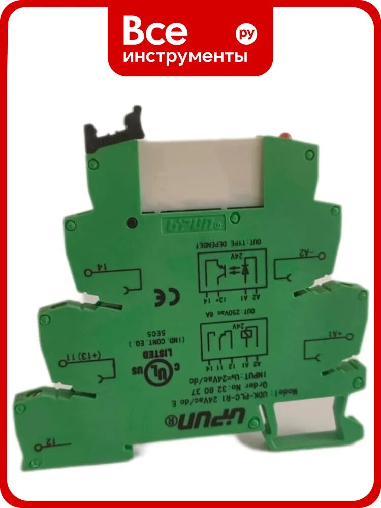 Модуль релейный UPUN UDK-PLC-RI 24Vac/dc E 328037