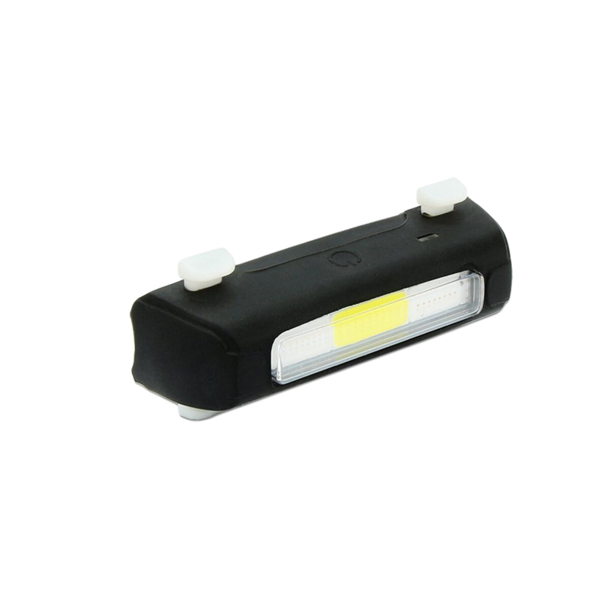 USB Подзарядка Светодиодный Велосипедный Фонарь 7 Режимов Чёрный Компактный Легкий Долгий Срок Службы