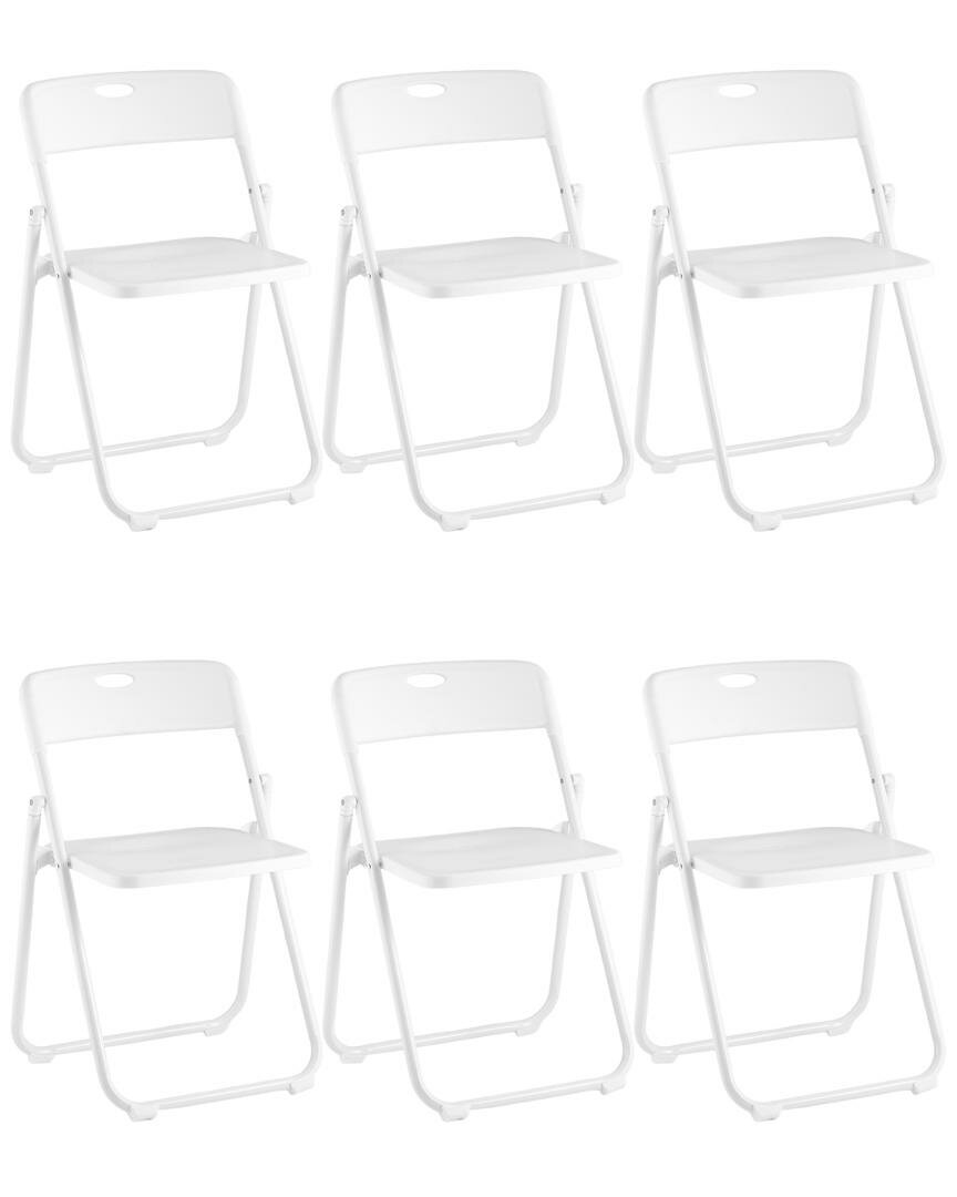 Стул Stool Group Стул складной GJ-3017 белый 6 шт. арт. УТ000043164