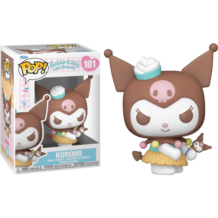 Официальная фигурка Funko POP виниловая коллекционная кукла Куроми из Санрио 10 см высота ограниченное издание игрушка