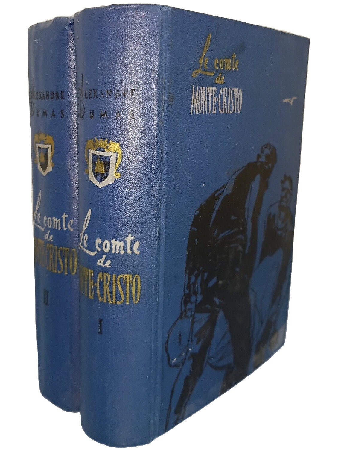 Александр Дюма. Граф Монте-Кристо (комплект из 2 книг). Дюма Александр. 1957. Твердый переплет. 1496 стр