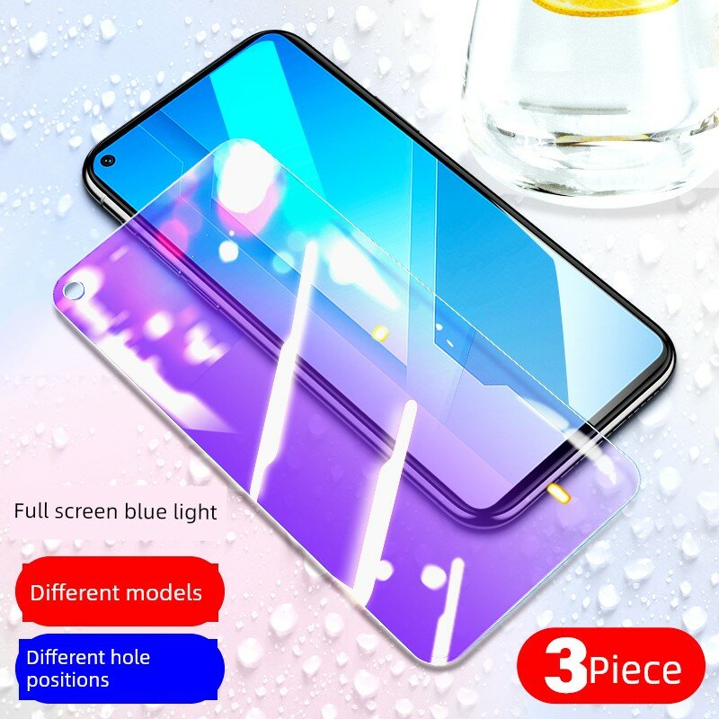9D ударопрочная водяная гелевая пленка для Honor Play4, 3 шт, защита глаз, сенсорный отпечаток пальца