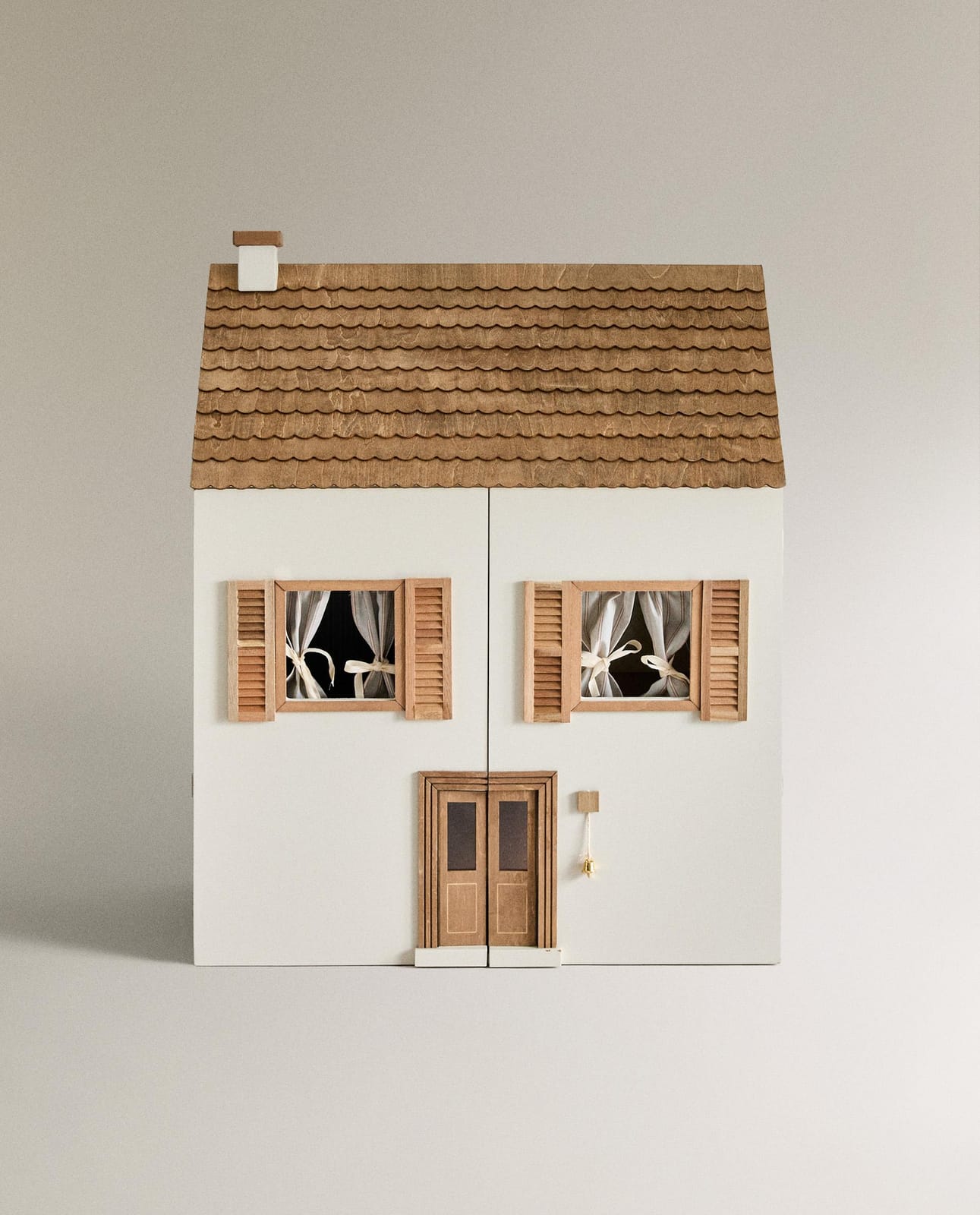 Сюжетно-ролевые игрушки ZARA HOME домик для кукол, кремовый, 69,5 x 57,5 x 29 см 4669/052/733-99