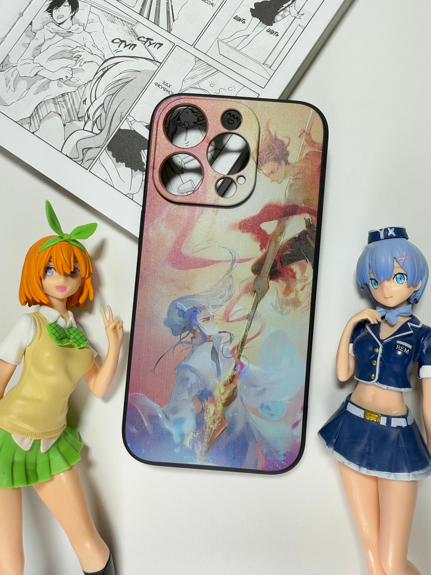 Чехол-Накладка для смартфона Apple iPhone 15 Pro, материал силикон, цвет белый