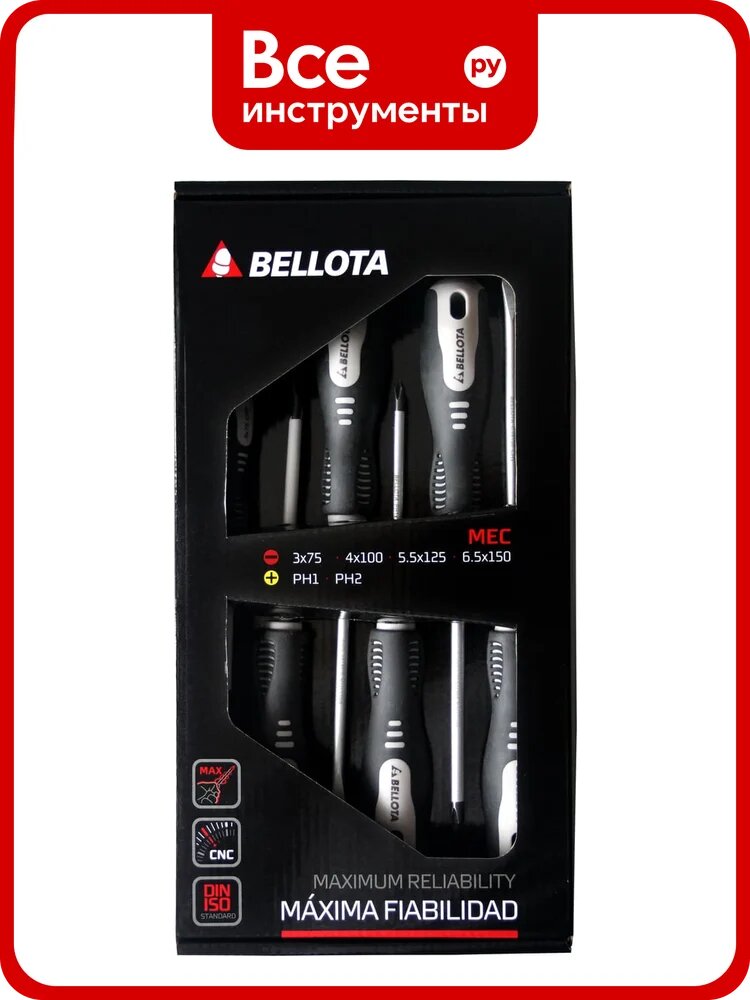 Набор отверток Bellota Механик 6 шт. 26278-MEC