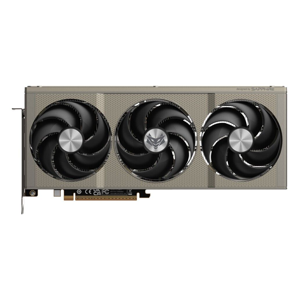 Sapphire Видеокарта RX9060XT 16GB NITRO+OC GDDR6 128b, HDMIx2 DPx1 11350 - 01 - 20G RTL